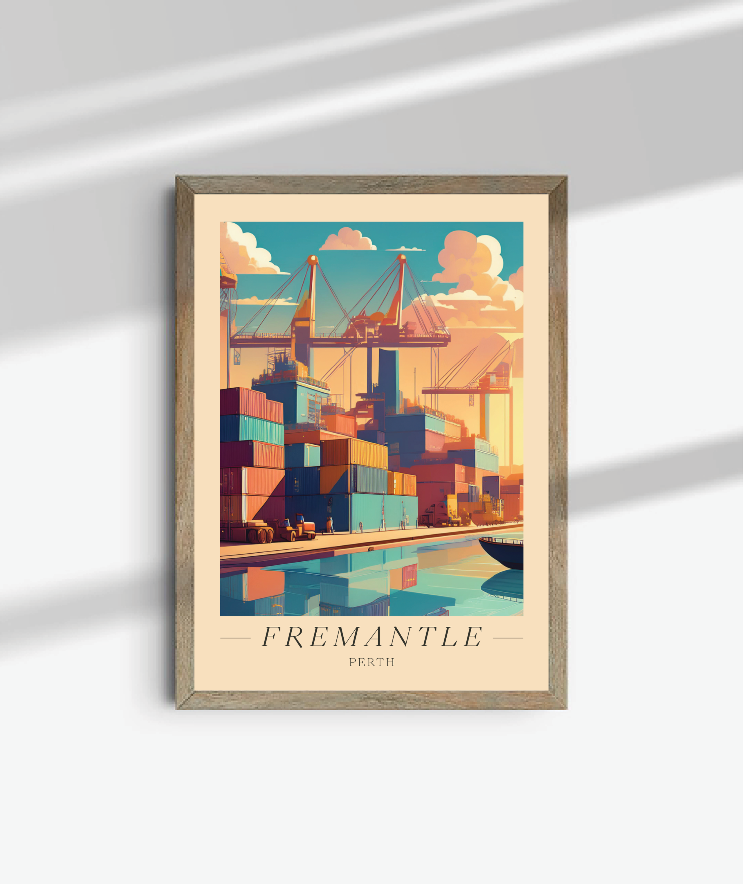 Retro Perth - Fremantle VII, Vintage and Retro Prints | Sarah Jackson Store